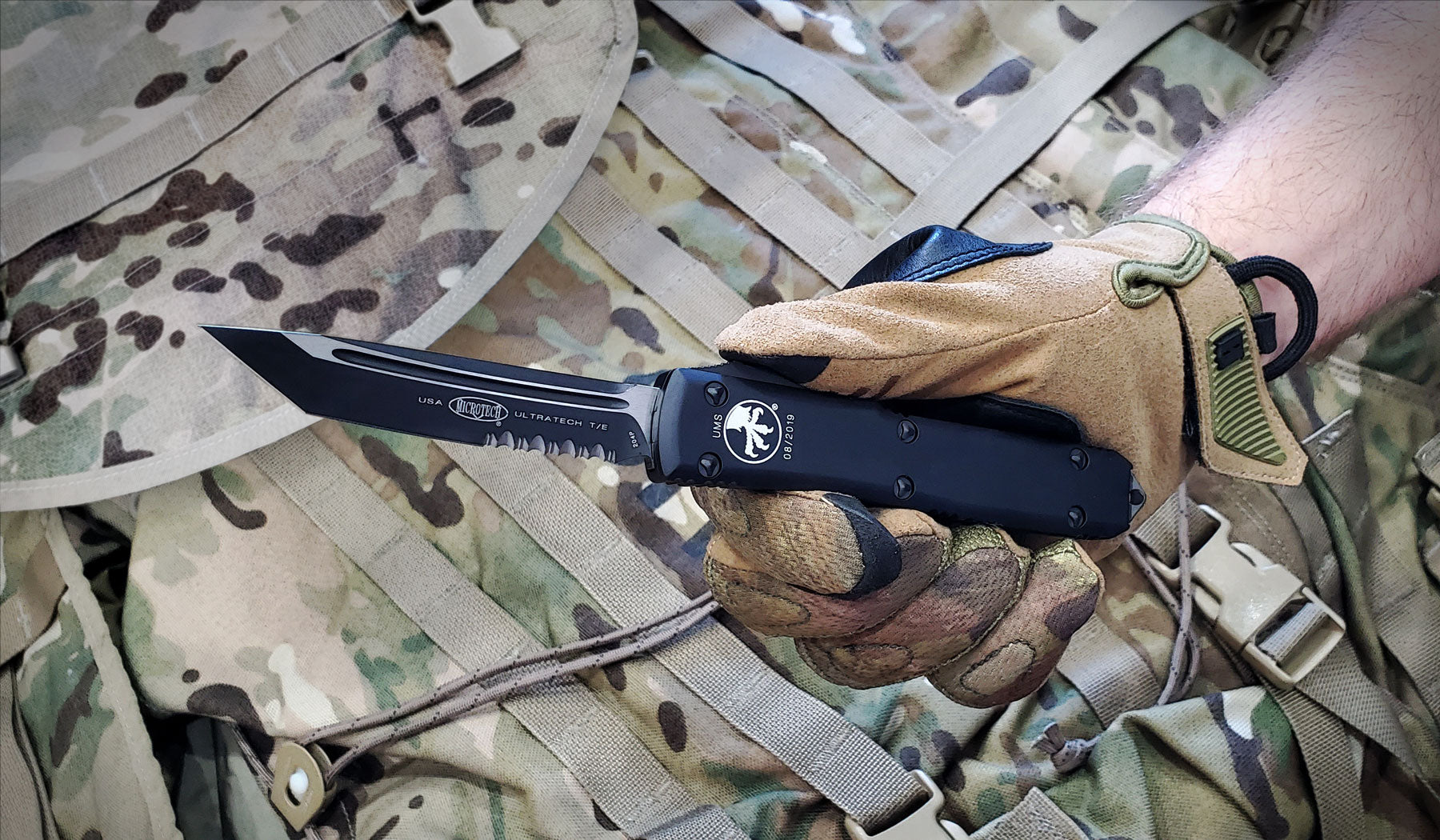 Microtech 227-12AP Dirac Delta D/E STWH STD F/S AP – KNIFE.GE