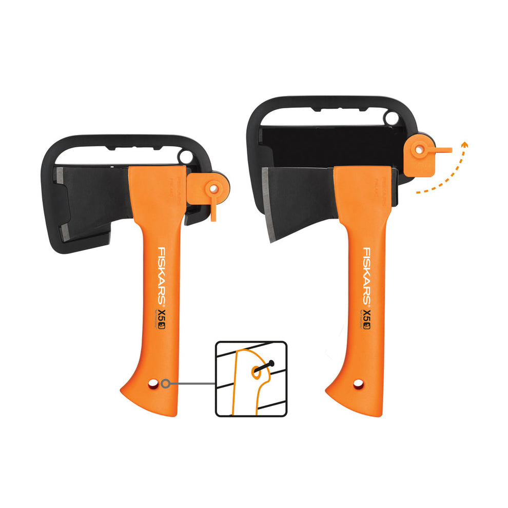 Fiskars Camping Axe X5 - XXS – KNIFE.GE